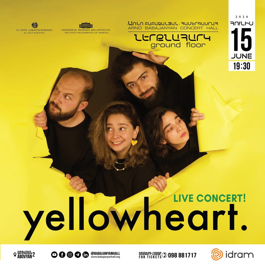 LIVE CONCERT! 𝐲𝐞𝐥𝐥𝐨𝐰𝐡𝐞𝐚𝐫𝐭. 💛